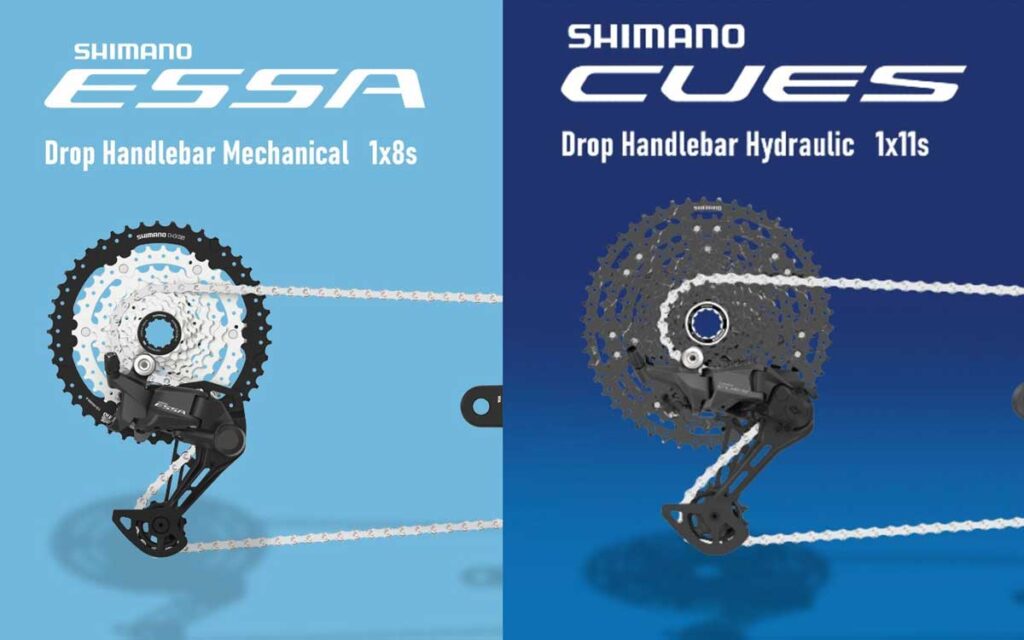 シマノがCUESとESSAにドロップハンドル仕様を追加 | Bike News Mag